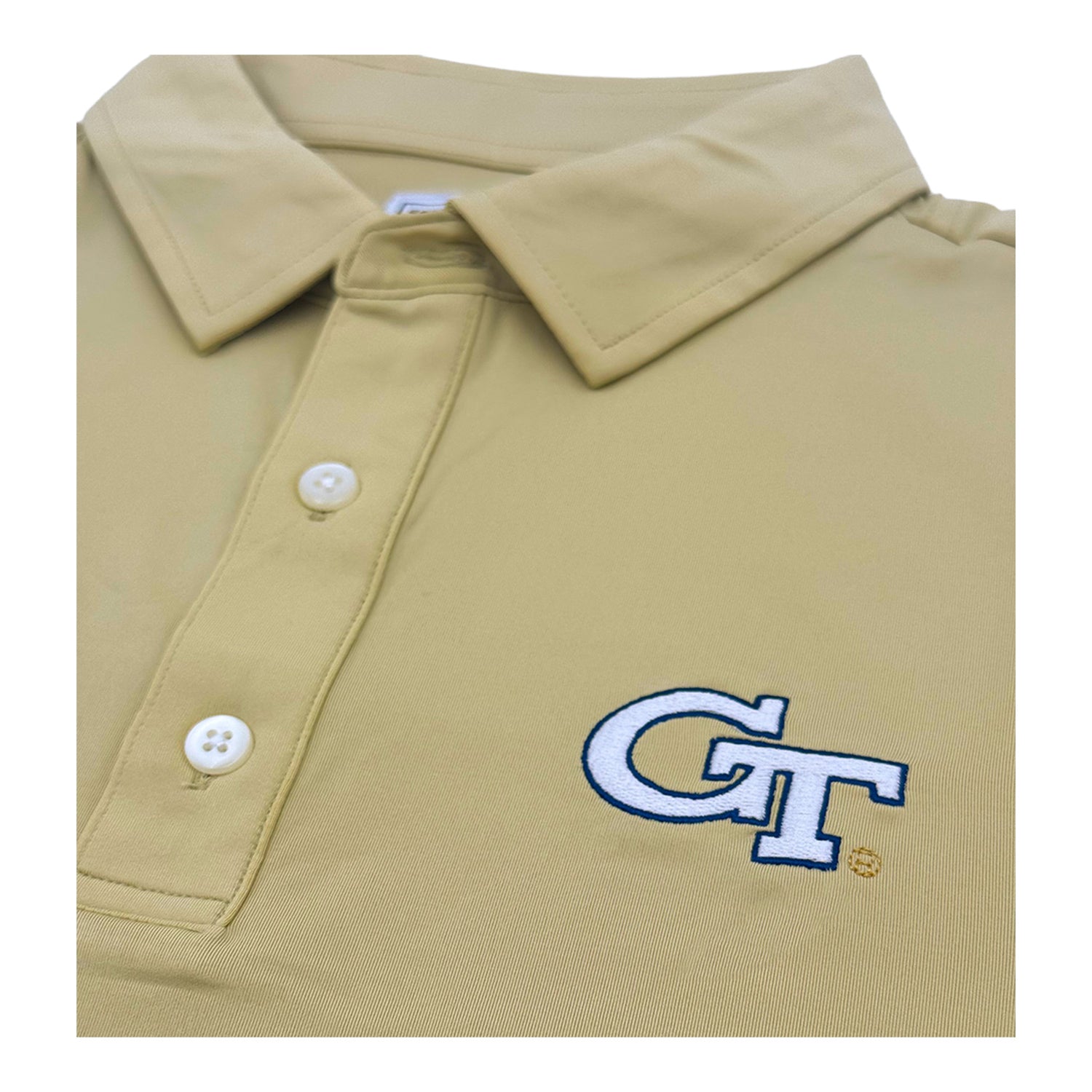 Georgia Tech Yellow Jackets Solid Gold Logo Polo – Georgia Tech ...