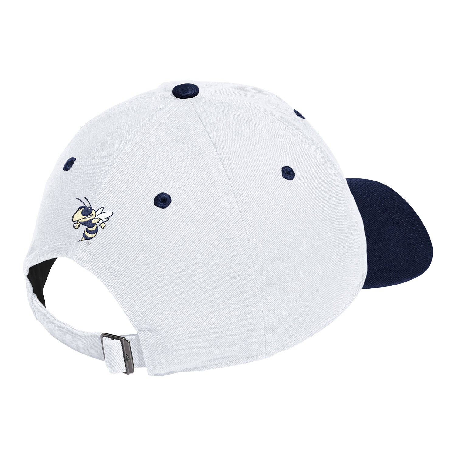 Georgia Tech Yellow Jackets Adidas White Baseball Unstructured Slouch ...