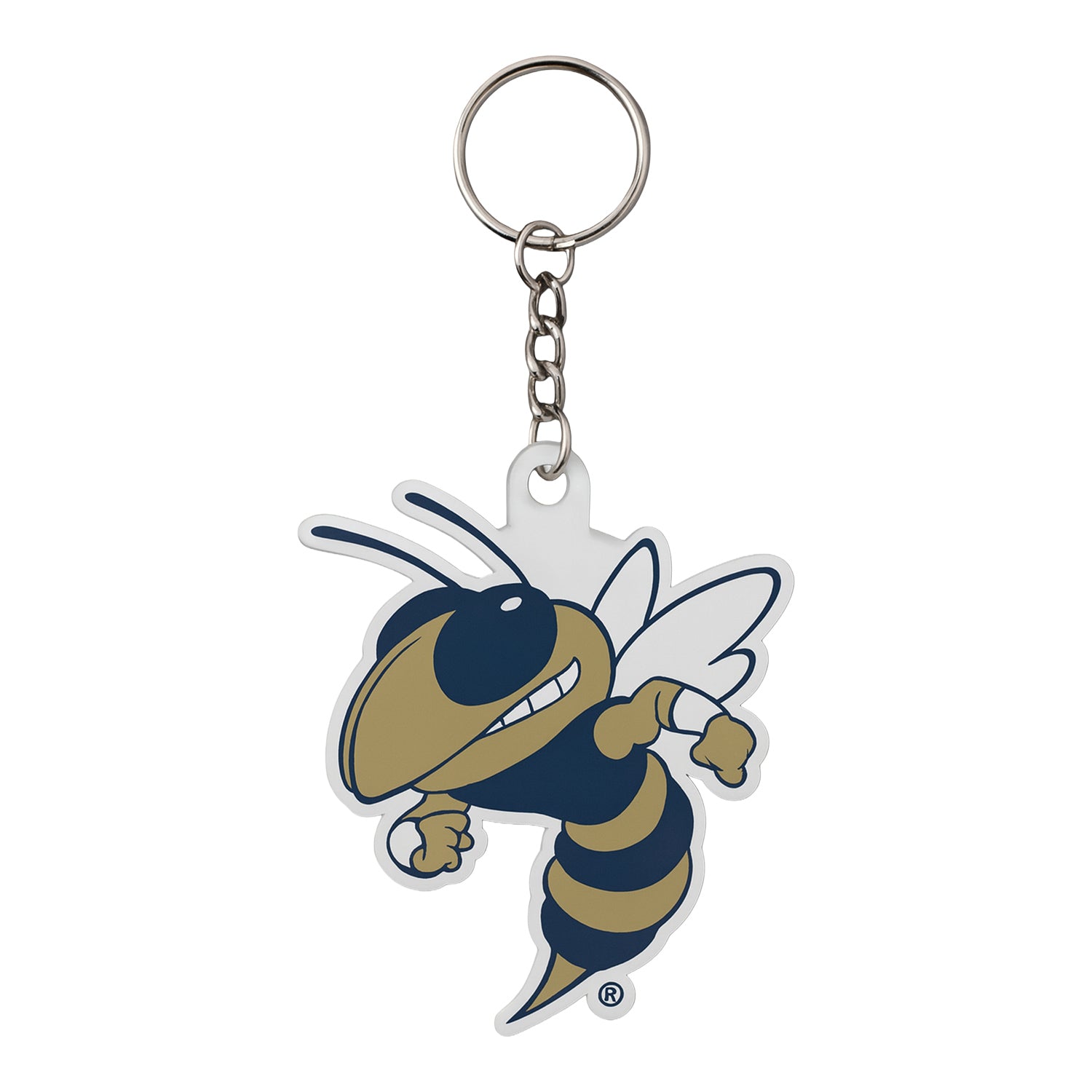 Georgia Tech Yellow Jackets Buzz Logo Keychain – Georgia Tech Official ...