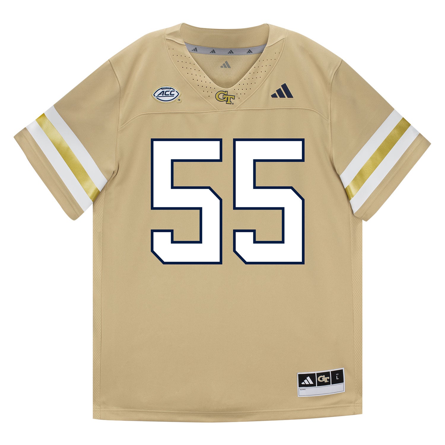 Georgia Tech Adidas Football Student Athlete #55 Christian Garrett Pre ...